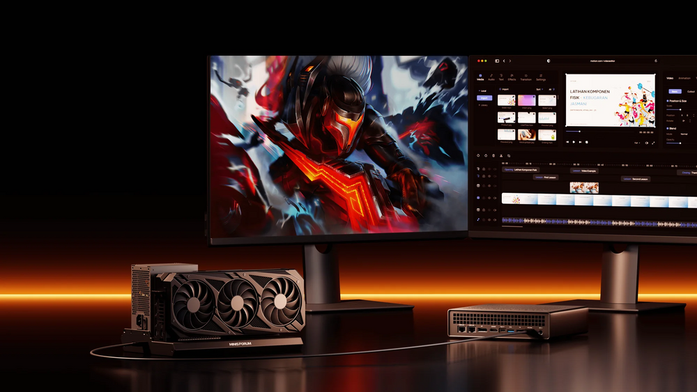 Minisforum mini work station | gaming mini pc | MS-A1